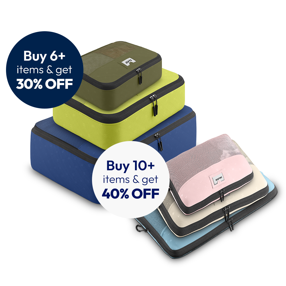 Personalised Packing Cubes | 30-40% Off BYOB Bundle | Zoomlite