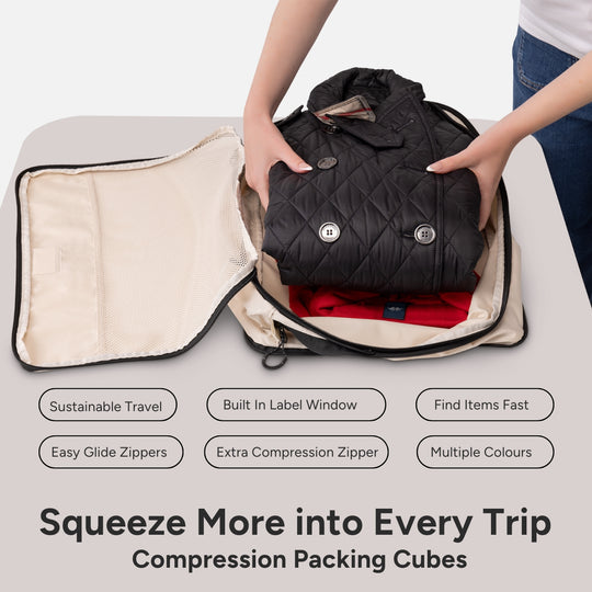 Compression Packing Cubes | Maximise Space | Zoomlite Australia