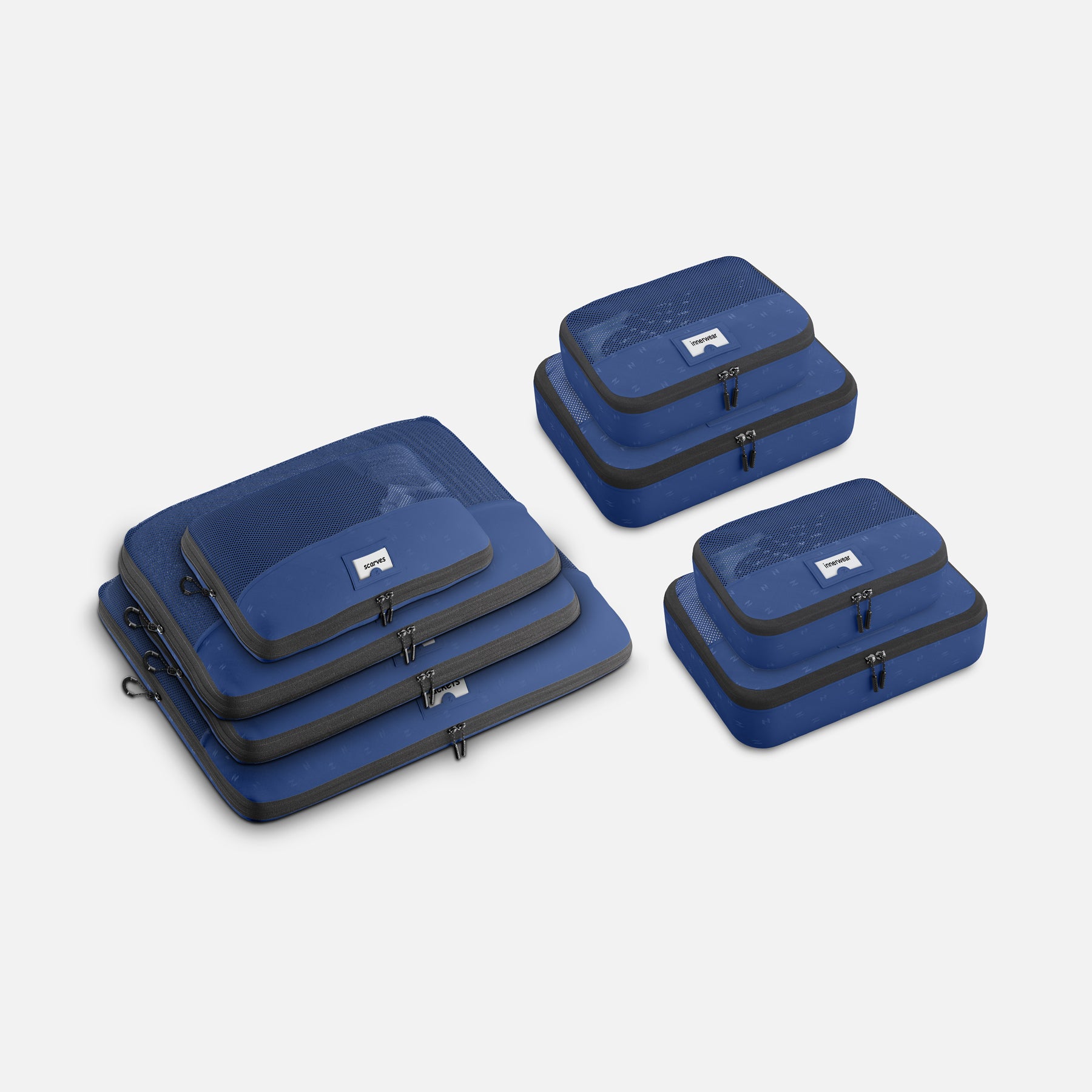 ZoomLite Medium Suitcase Packing Set - 8 Compression + Regular Cubes ...