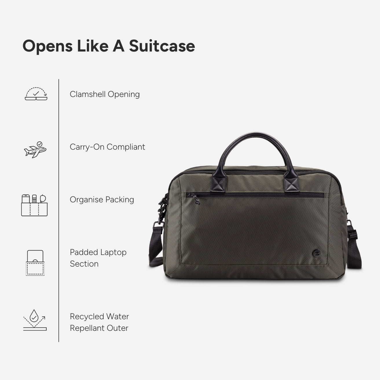 Weekender Travel Bag – Zoomlite