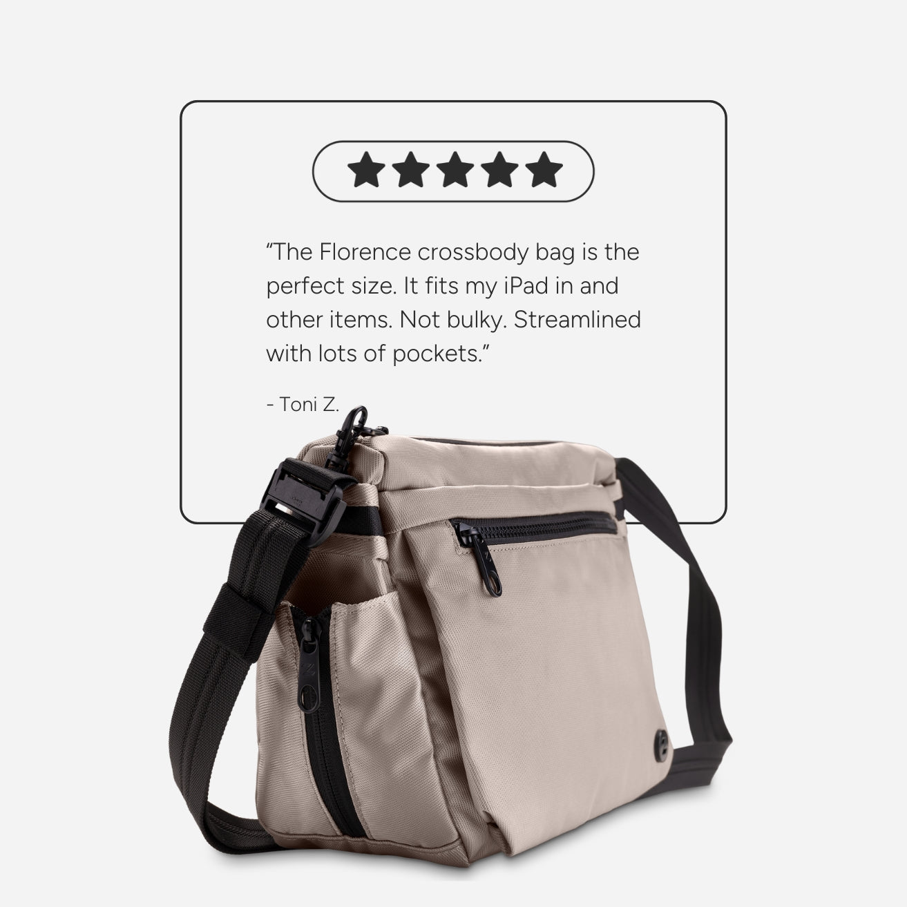 Florence Anti-Theft Crossbody Shoulder Bag – Zoomlite