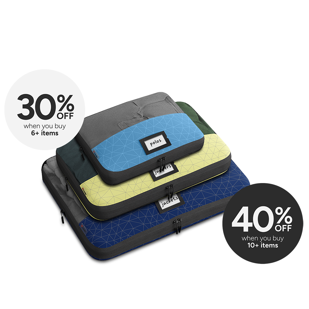 Personalise Your Packing: Build Your Own Bundle with Our Packing Cubes ...