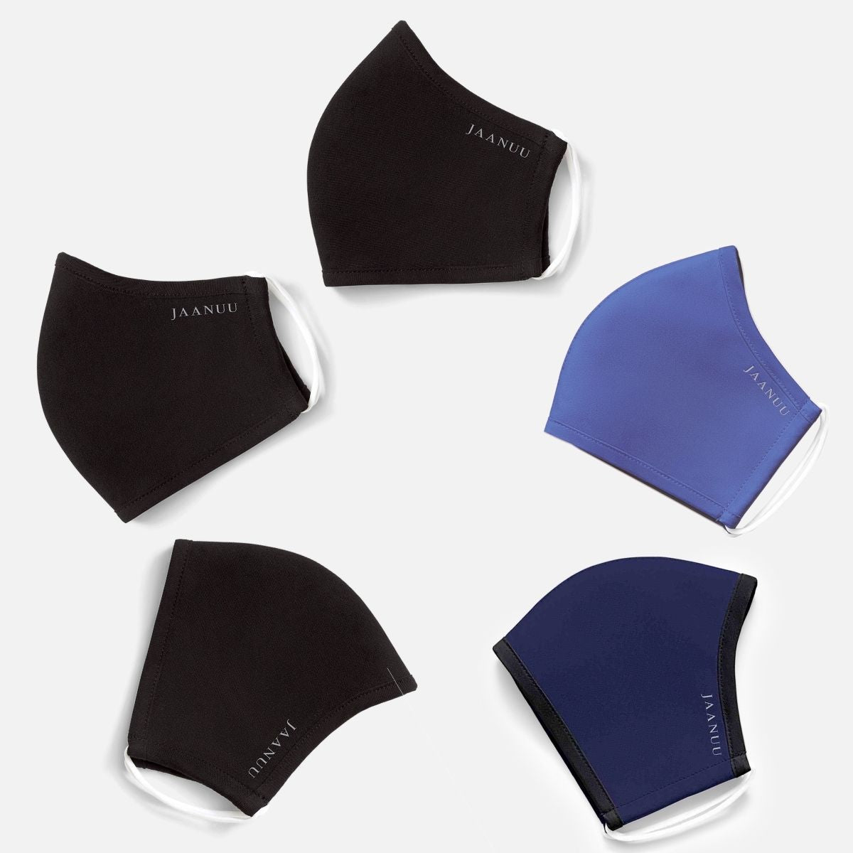 Reusable Double Layer Face Masks - 5 Pc Set|Washable,Soft,Premium ...